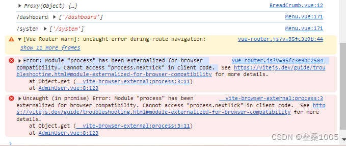 Error: Module “process“ has been externalized for browser compatibility. Cannot access_module ...