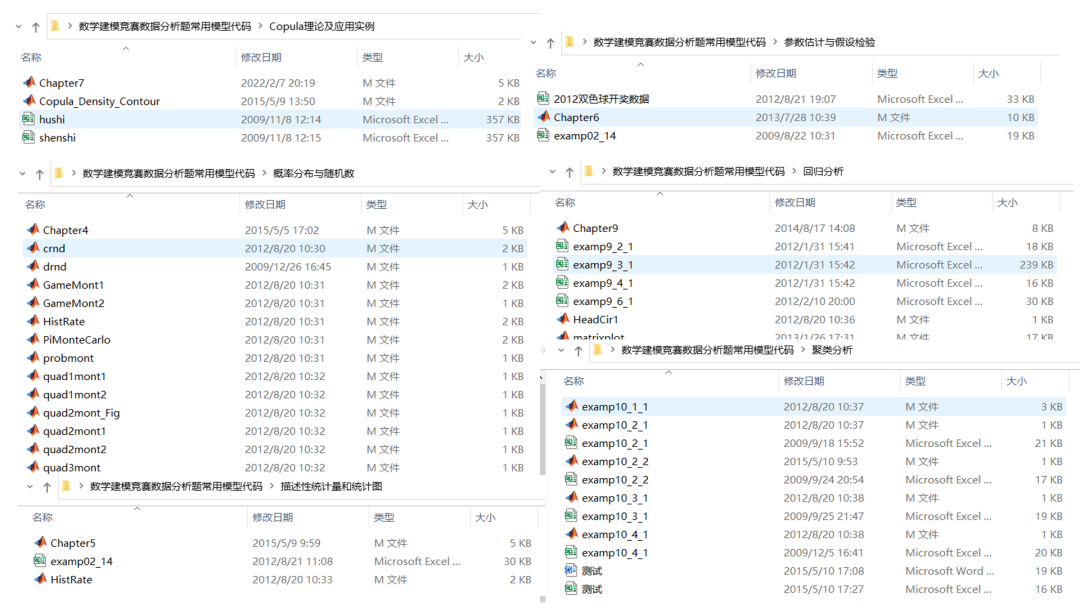 【数学建模】美赛数据分析题常用模型matlab代码数据分析模型代码 Csdn博客