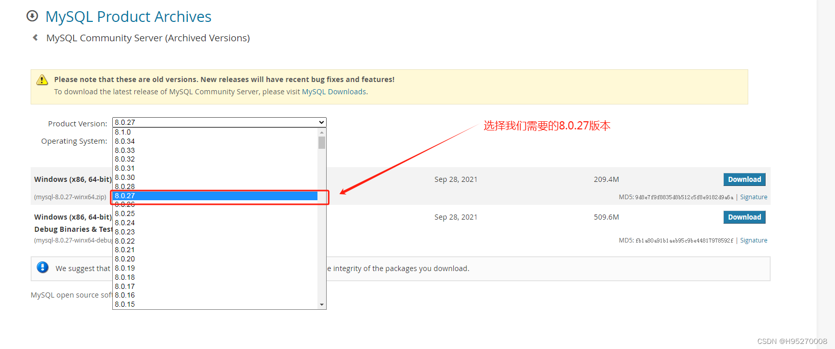 Windows7 MySQL8.0.27安装_mysql msi安装教程8.0.27-CSDN博客