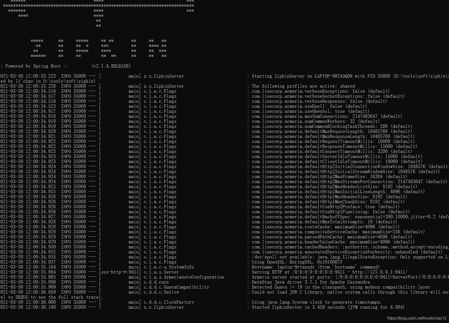 Spring Boot2 集成 Zipkin 实现分布式全链路监控_springboot集成zipkin-CSDN博客