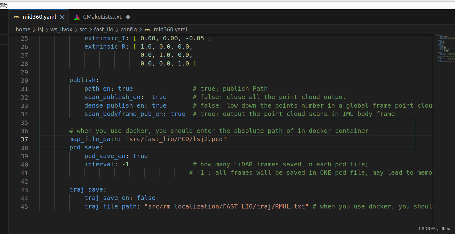 ROS2+mid360建图教程（2）_mid360 ros2-CSDN博客