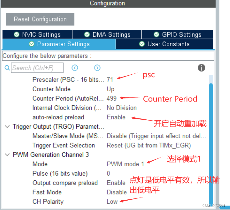 [STM32F103C8T6]PWM呼吸灯_stm32f103c8t6呼吸灯-CSDN博客
