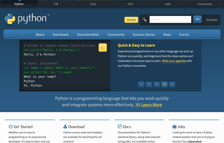 python语言的官方网站地址,python语言官方网站地址_python官方网站地址-CSDN博客