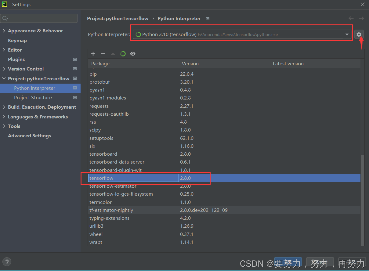 【Tensorflow 01】安装 Tensorflow 过程及遇到的问题_partially initialized module 'tensorflow' has no a-CSDN博客