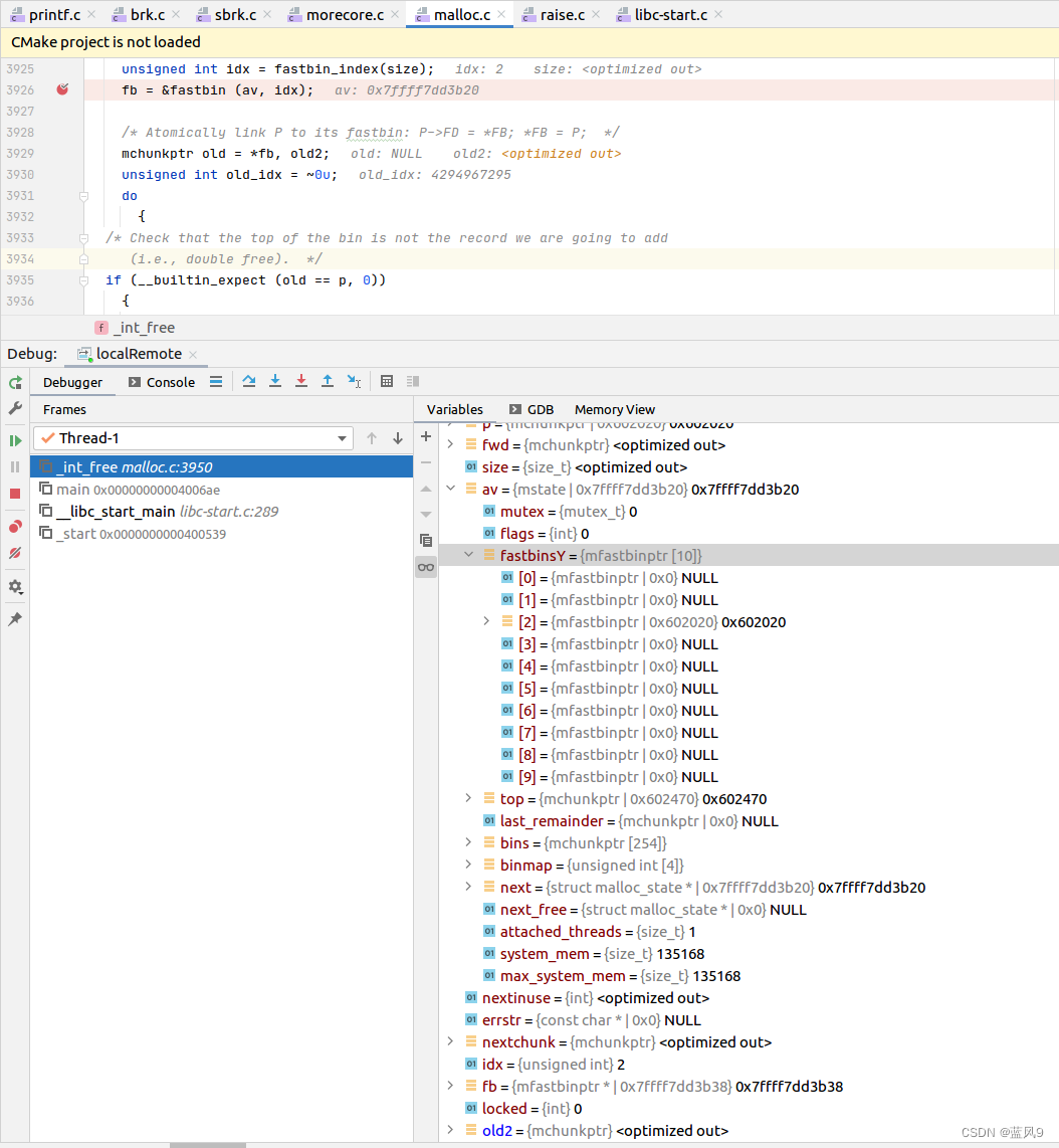 17 malloc 虚拟内存分配的调试(2)_void *p2 = malloc(n);-CSDN博客