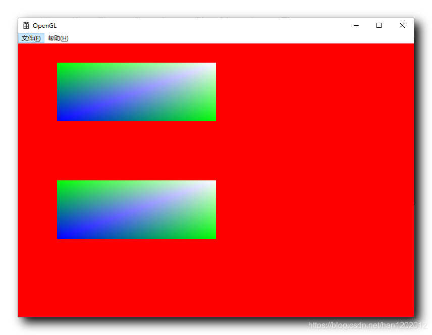 【OpenGL】十六、OpenGL 绘制四边形 ( 绘制 GL_QUADS 四边形 )_opengl primitivetype.quads ...