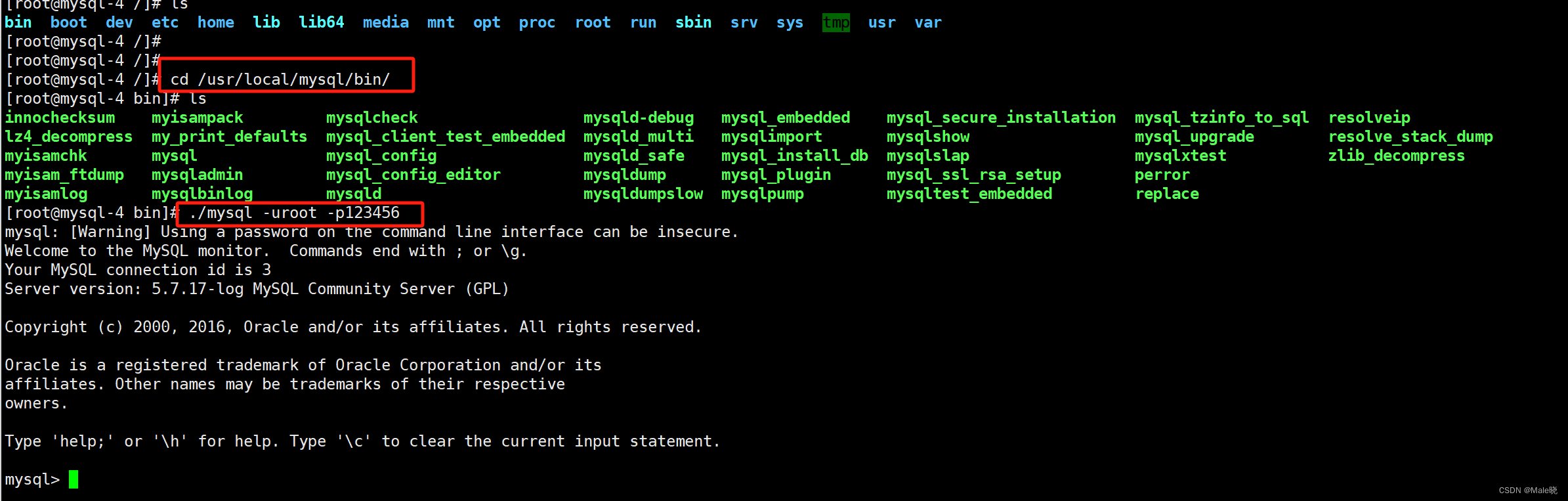 Redhat7.4部署MySQL-5.7.17搭建双主互为主从_mysql server 5.7.17-CSDN博客