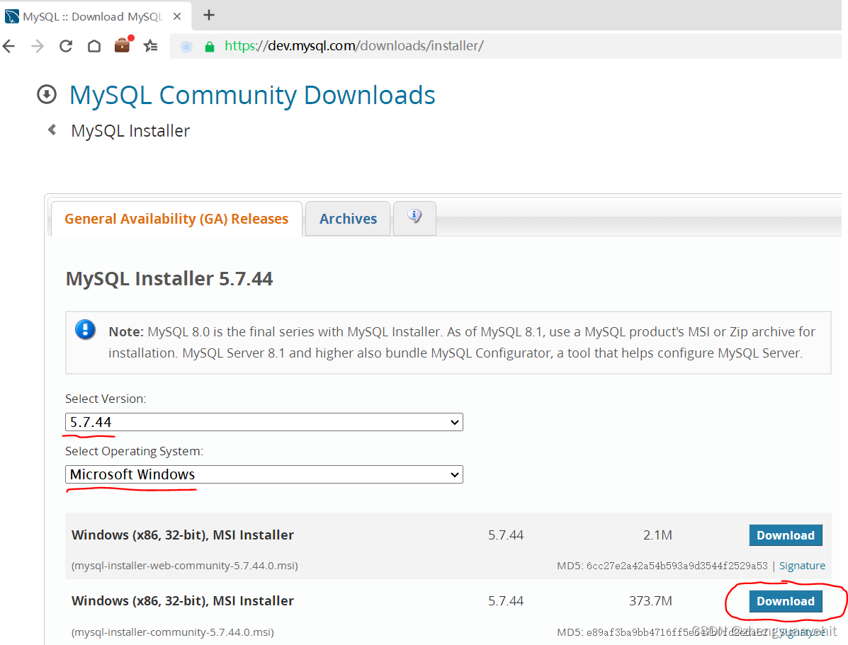 MySQL的初学者教程--下载和安装_mysql installer - community-CSDN博客