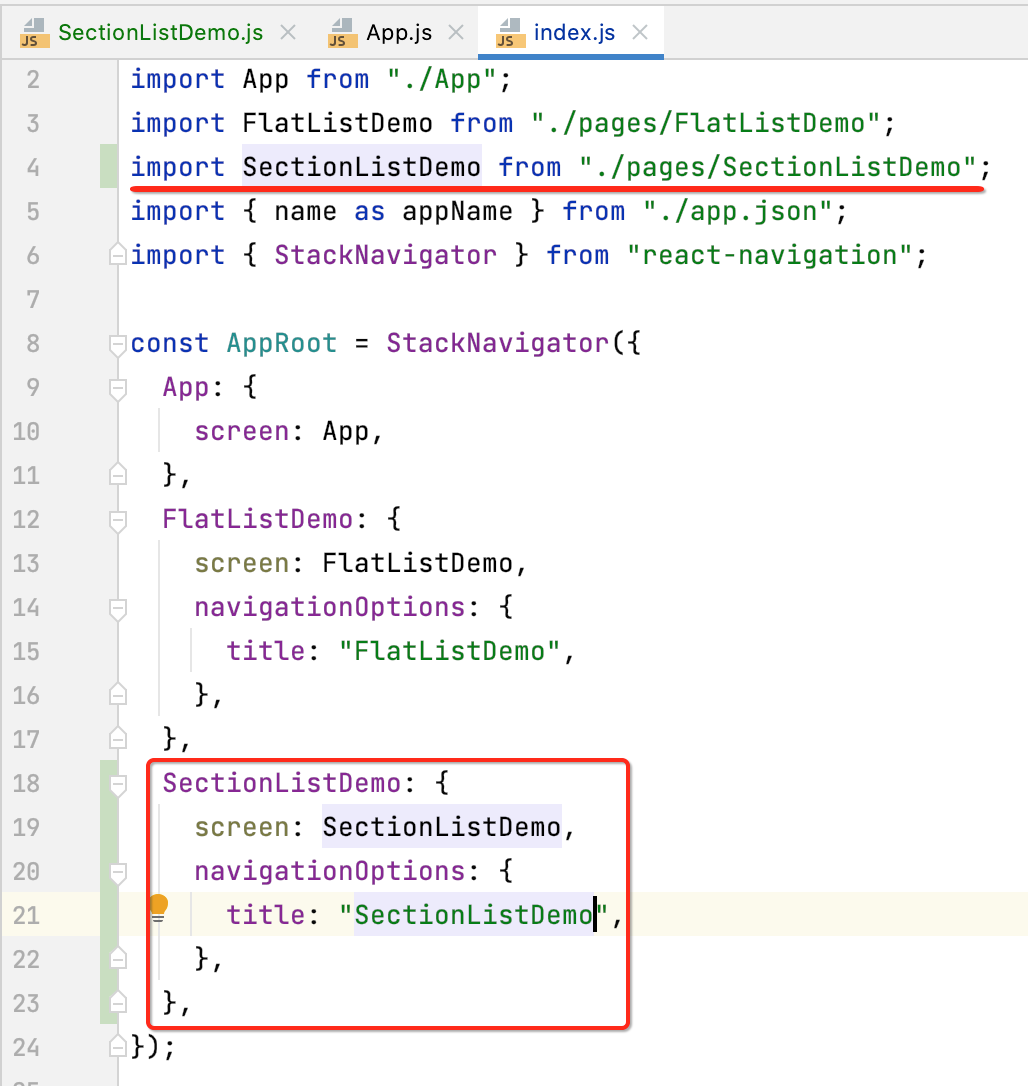 React Native从入门到实战--高性能列表组件SectionList详解、react-navigation、矢量图标..._java_webor2006-魔乐社区