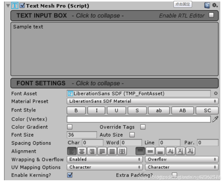 Unity3d TextMeshPro教程_unity textmeshpro-CSDN博客