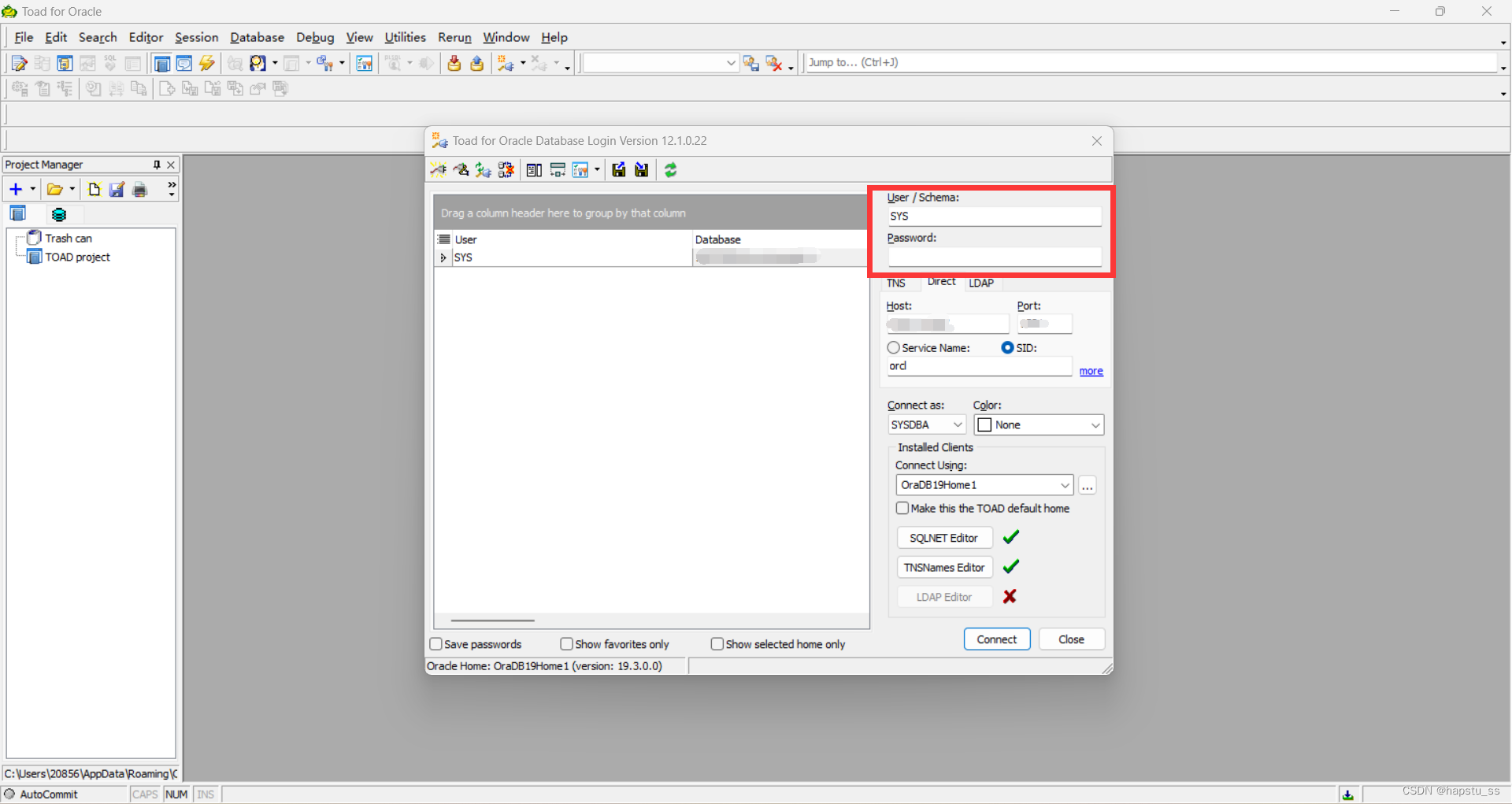 实训5：权限管理_toad user权限设置-CSDN博客