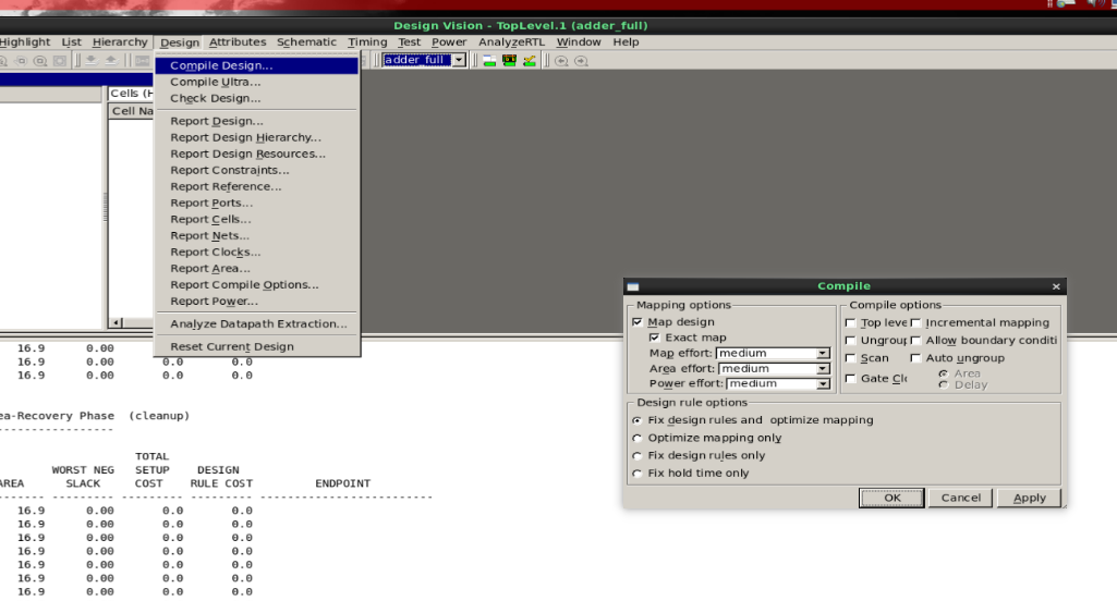 数字IC设计 - 逻辑综合简介与Design Compiler使用（GUI方式）_design vision和design compile-CSDN博客