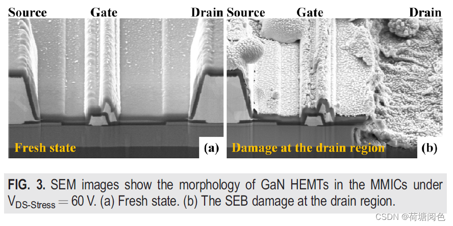 GaN MMIC 功率放大器的单粒子烧毁（SEB）机制_j类放大器 gan-CSDN博客