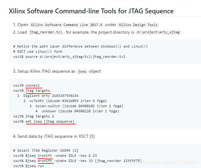 Xilinx Jtag Access/svf文件/BSCANE2-CSDN博客