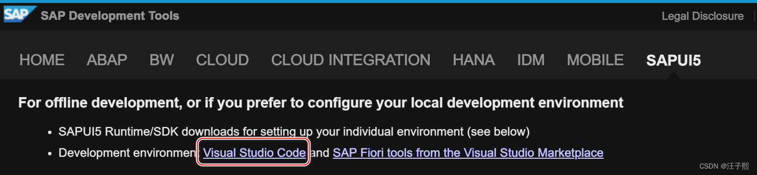 SAP UI5 开发的四大开发工具综述_sap开发工具-CSDN博客