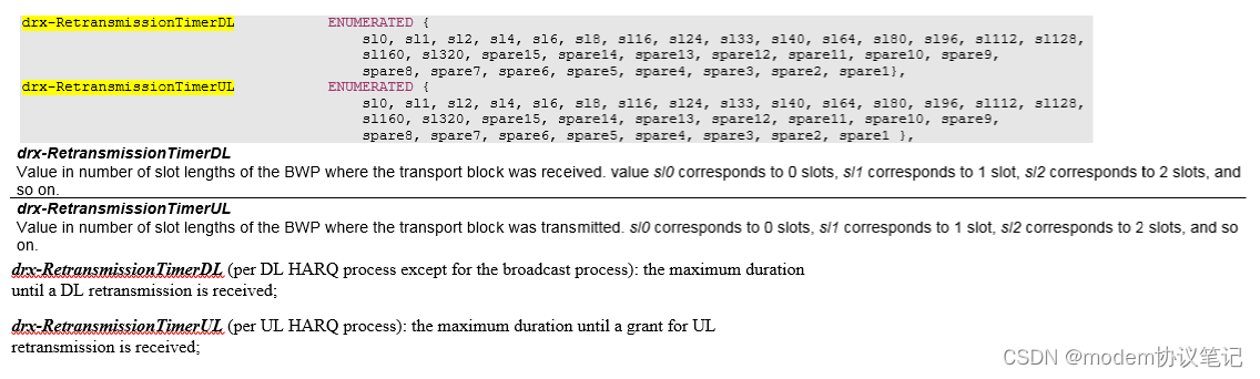 NR HARQ-RTT-Timer和DRX RetransmissionTimer_drx-retransmissiontimer-CSDN博客