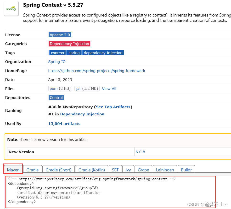 Spring的创建和使用_spring.factory-CSDN博客