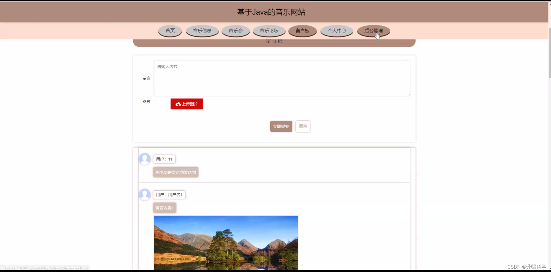 [附源码]java+ssm计算机毕业设计java基于Java的音乐网站6842p【源码、数据库、LW、部署】-CSDN博客