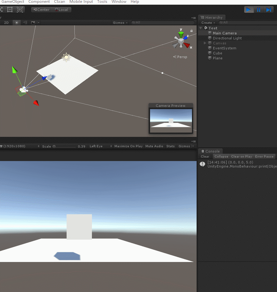 沿某个轴方向做位置固定（如相机正前5米处跟随cube）_unity 物体右前方5米-CSDN博客