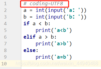 Python问题解决2：运行程序时出现SyntaxError: Non-UTF-8 code starting错误-CSDN博客