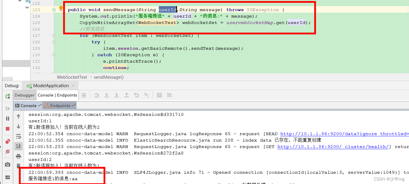 springBoot集成websocket实现消息实时推送提醒_springboot websocket onmessage-CSDN博客