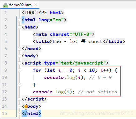 ES6学习笔记02：let 与 const_react let定义的变量会清空-CSDN博客