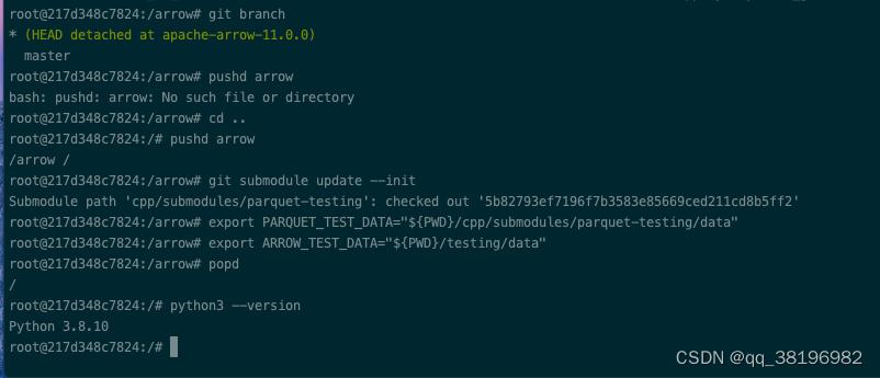 ubuntu:20.04编译arrow_libarrow-CSDN博客