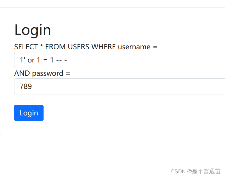 【Bugku-web】my-first-sqli-CSDN博客