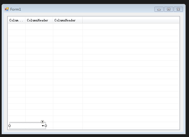 winform实现listview中combox-CSDN博客