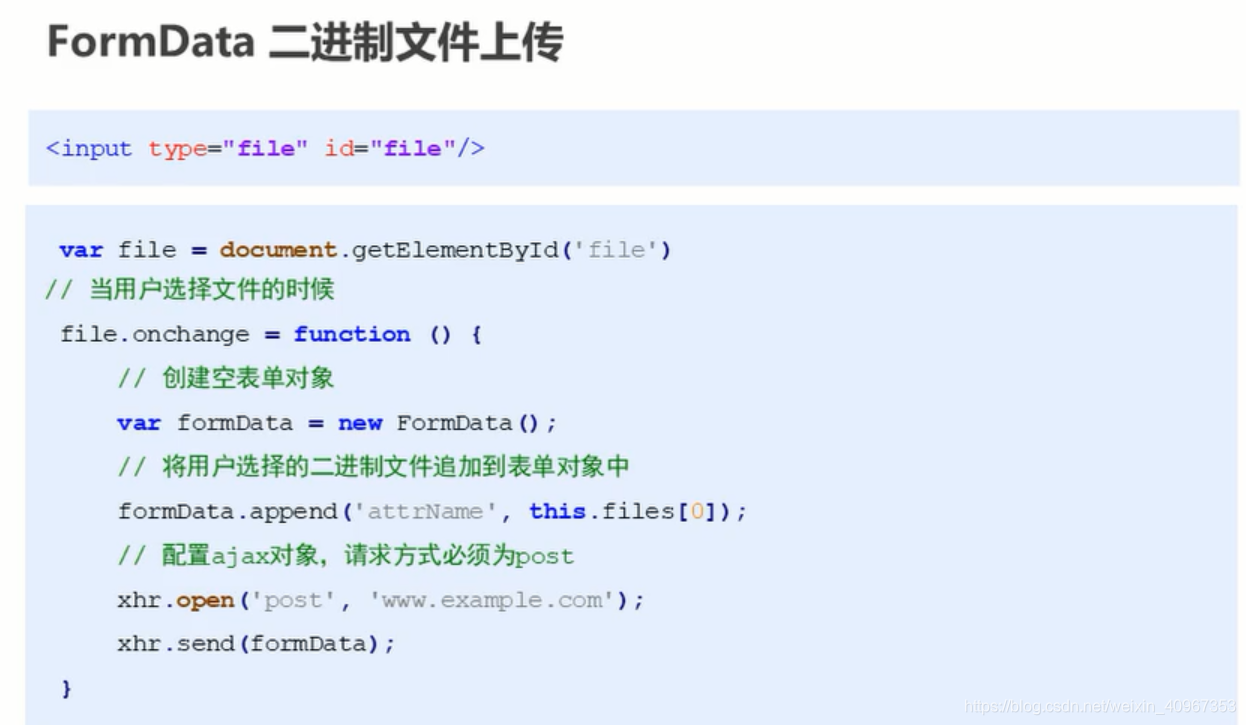 FormData对象的作用_el-form :model="formdata" 作用-CSDN博客