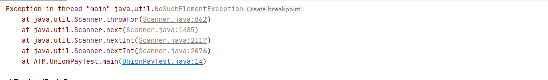 Java中Exception in thread “main“ java.util.NoSuchElementException报错 问题解决方法_exception in thread ...