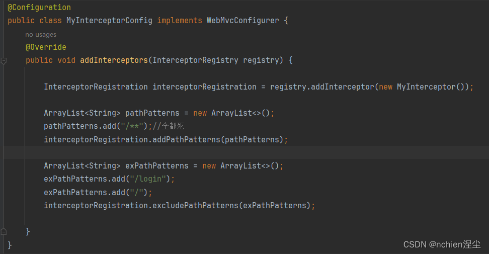 Springboot拦截器Interceptor_springboot注册intercepter不起效-CSDN博客