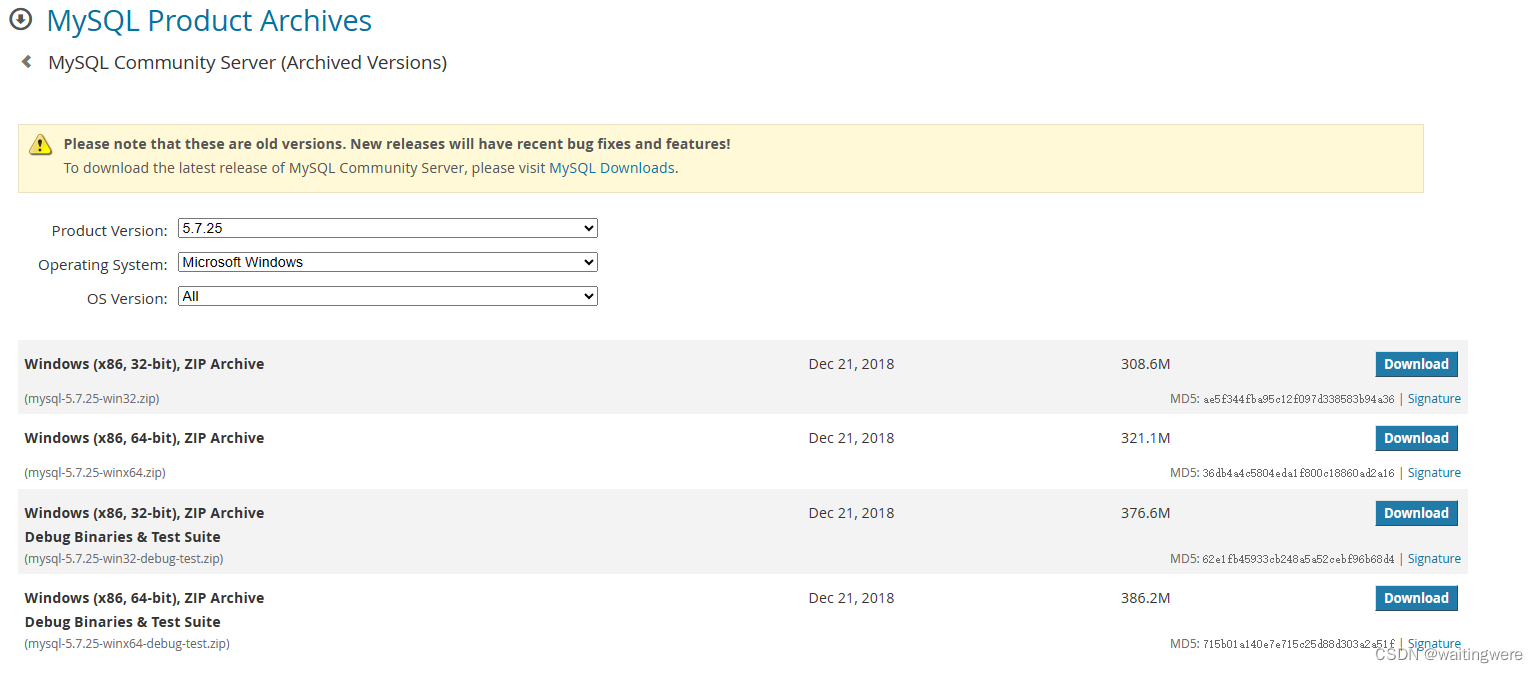 Linux环境下安装mysql5.7.25_linux 5.7.25安装-CSDN博客