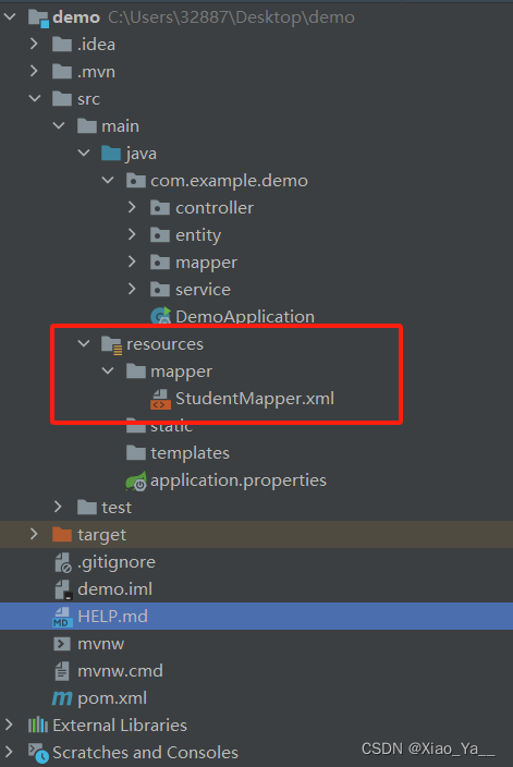 Springboot整合Mybatis的详细案例+图解+分析（一）_springboot+mybatis项目-CSDN博客