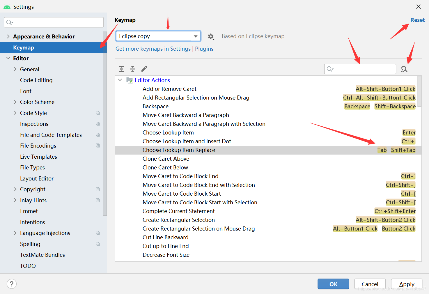 Android Studio 快捷键大全_android studio keymap 整行代码剪切-CSDN博客