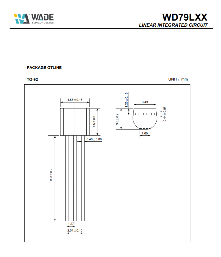 维得WD79L05的资料管脚图_79l05引脚图和参数-CSDN博客