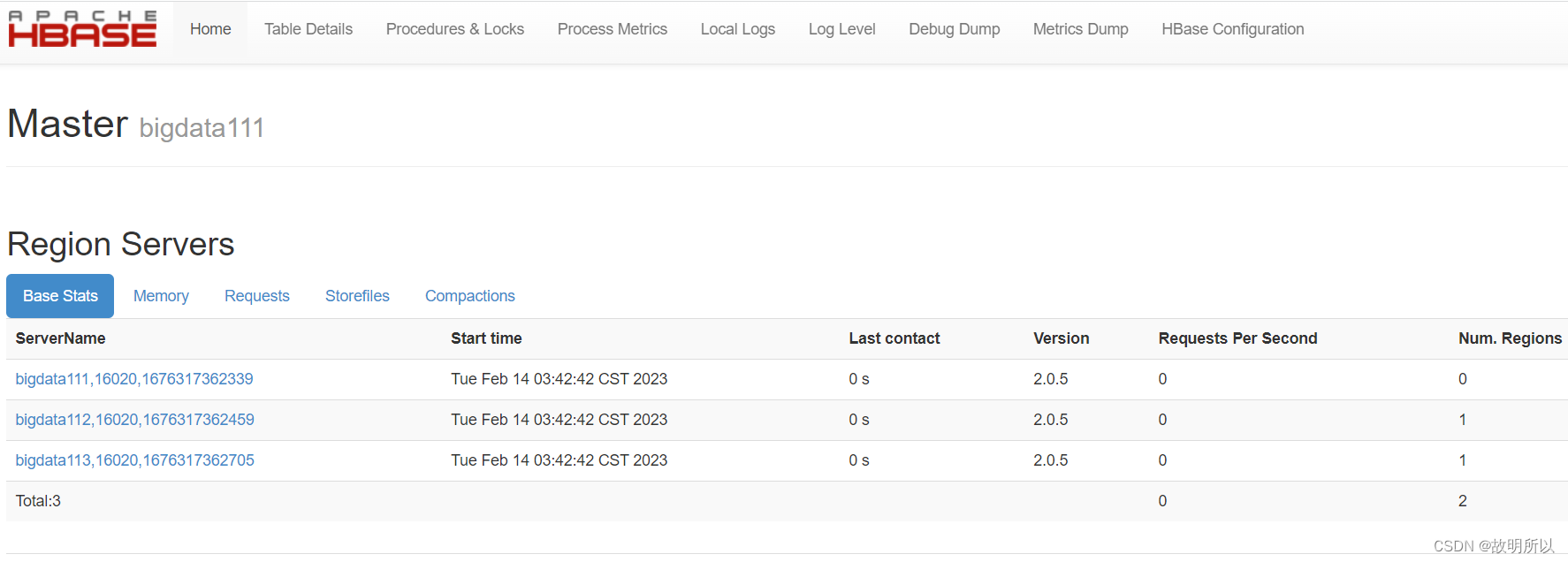 关于HBase集群中的Hmaster节点刚启动就挂掉的解决方法_hbasemaster启动后挂掉-CSDN博客