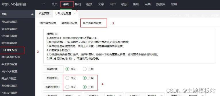 苹果CMSV10伪静态基础讲解和伪静态设置教程_苹果cms10静态路径设置-CSDN博客