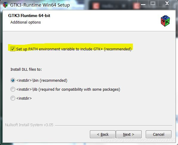 OSError: dlopen() failed to load a library: cairo / cairo-2 / cairo-gobject-2 / cairo.so.2_gtk3 ...