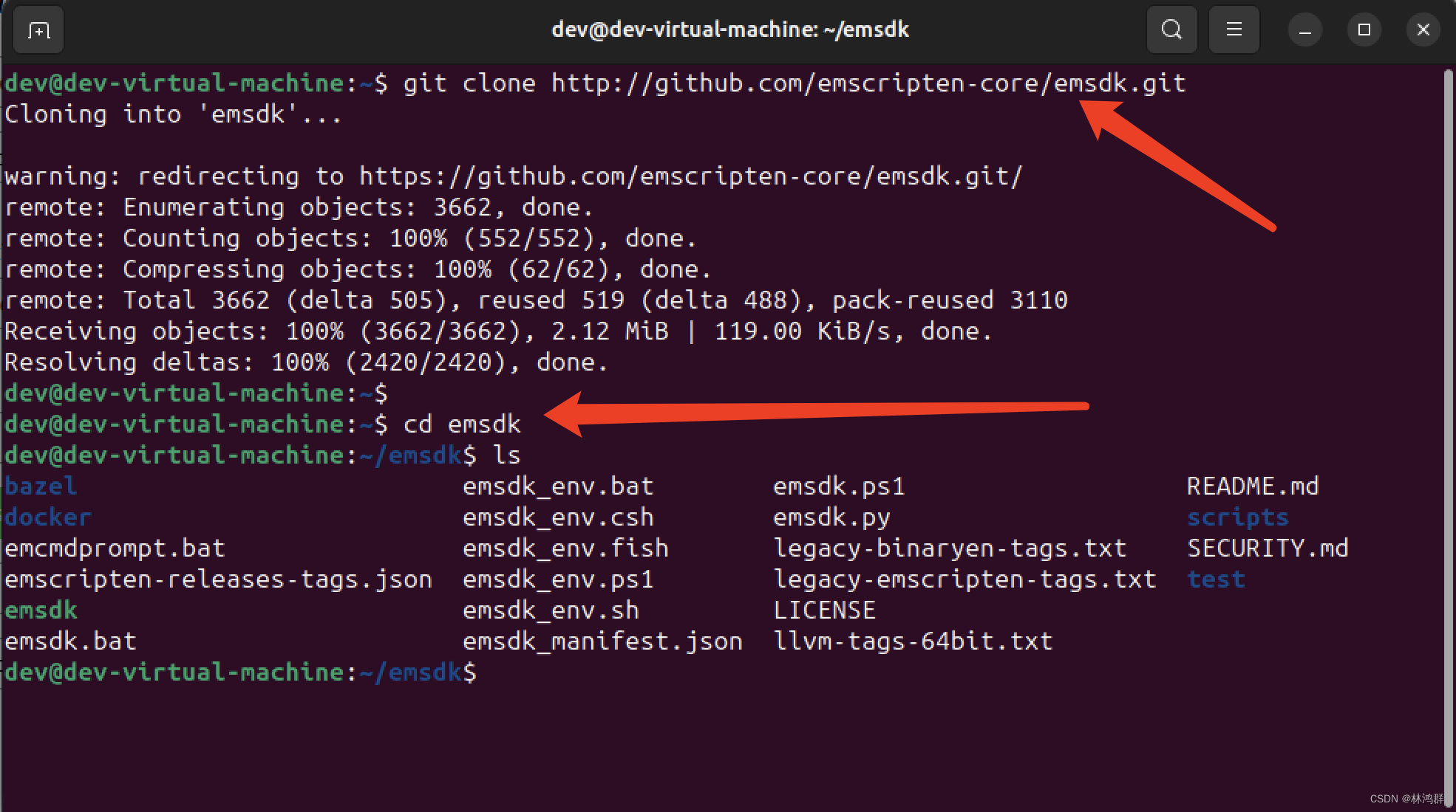 Linux下配置WebAssembly开发环境Emscripten SDK_linux emsdk-CSDN博客