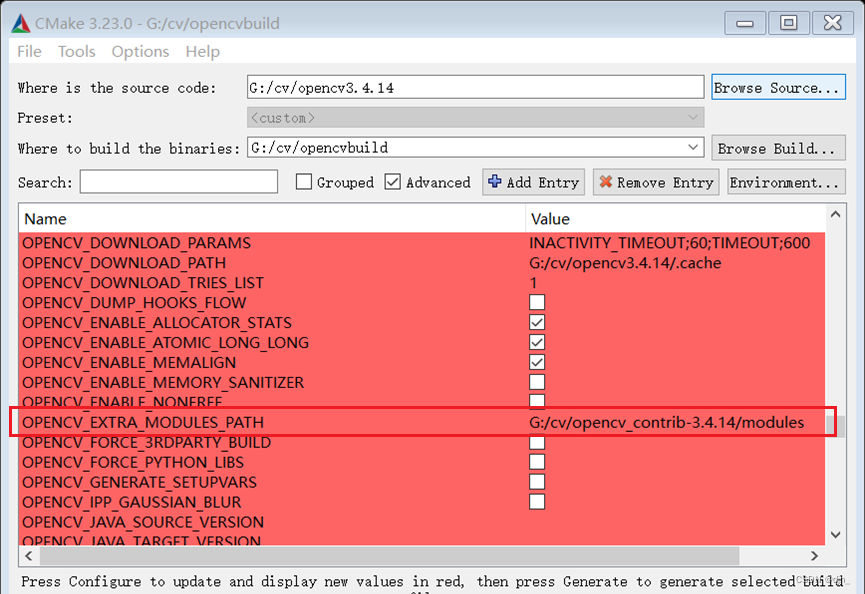 VS2019编译Opencv3.4.14+Opencv_contrib3.4.14-CSDN博客