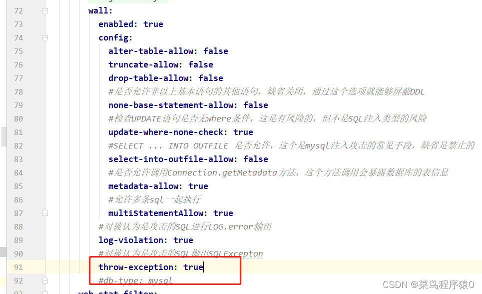 java.sql.SQLException: sql injection violation, alter table not allow :-CSDN博客