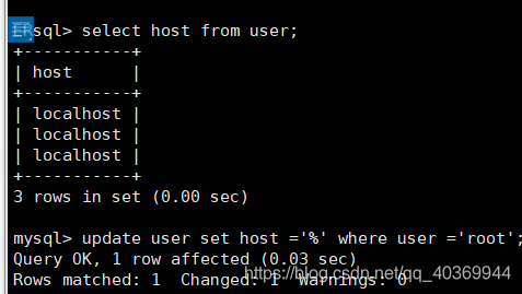 java.sql.SQLException: null, message from server: "Host 'xxx.xxx.xxx.xxx' is not allowed to ...