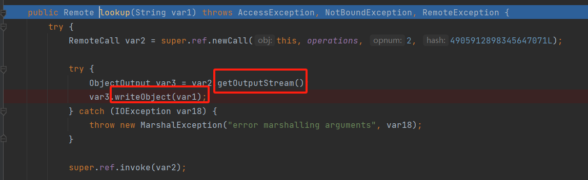 JNDI注入+RMI流程复现代码调试_rmi注入-CSDN博客