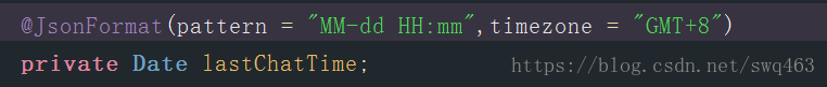 前后端传输date类型数据时格式化日期java Date Json 后显示 Yyyy Mm Dd Hhmmss Csdn博客