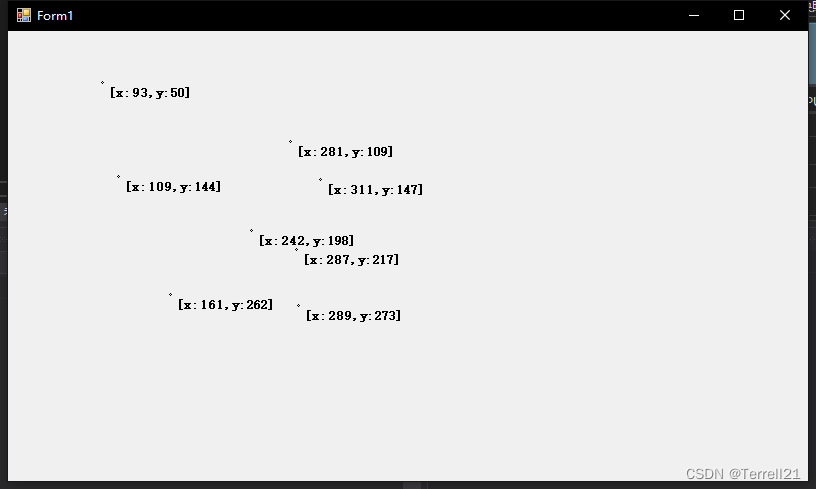 【C#】【Winform】点击后绘制标记点及坐标信息_winform graphics 点击事件-CSDN博客