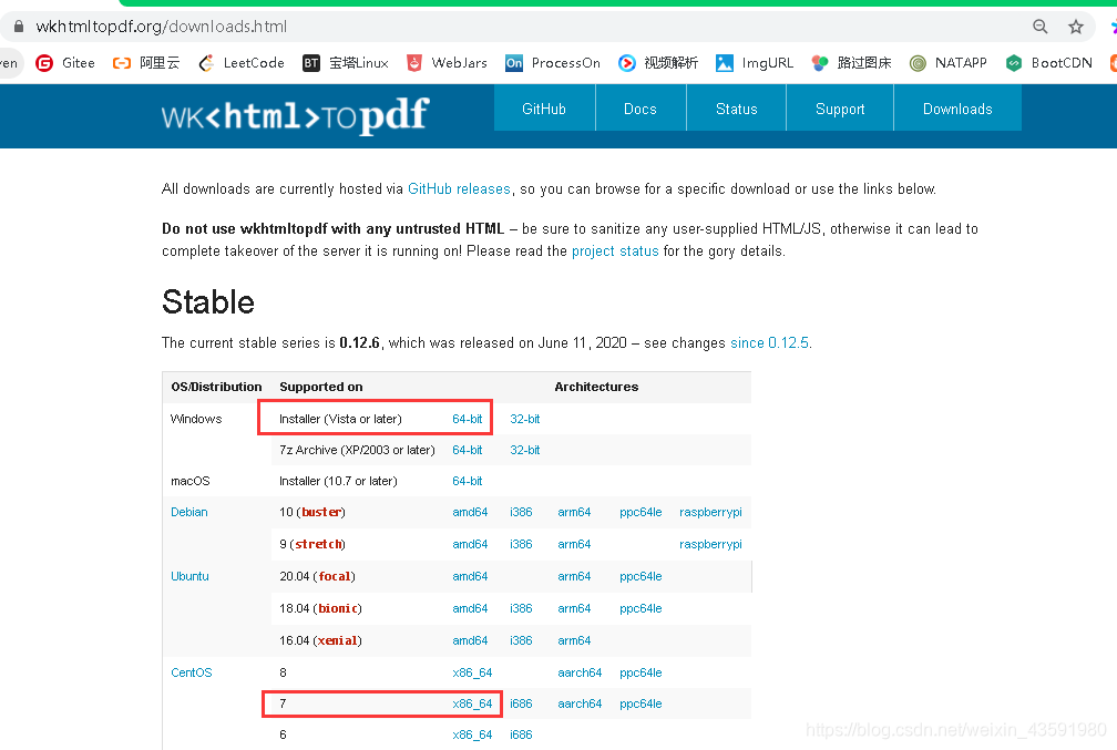wkhtmltopdf工具将网站转换成pdf或图片-CSDN博客