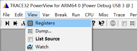 TRACE32——通用寄存器查看与修改_t32 查看寄存器-CSDN博客