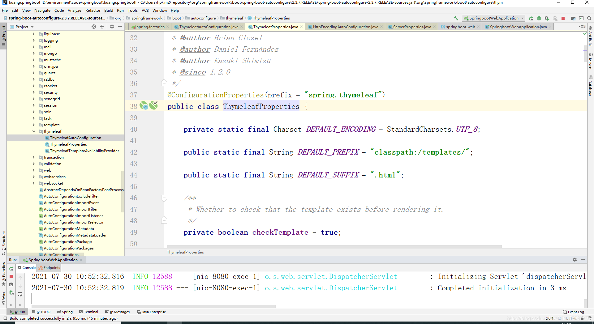 springboot结合Thymeleaf_springboot和thymeleaf结合-CSDN博客