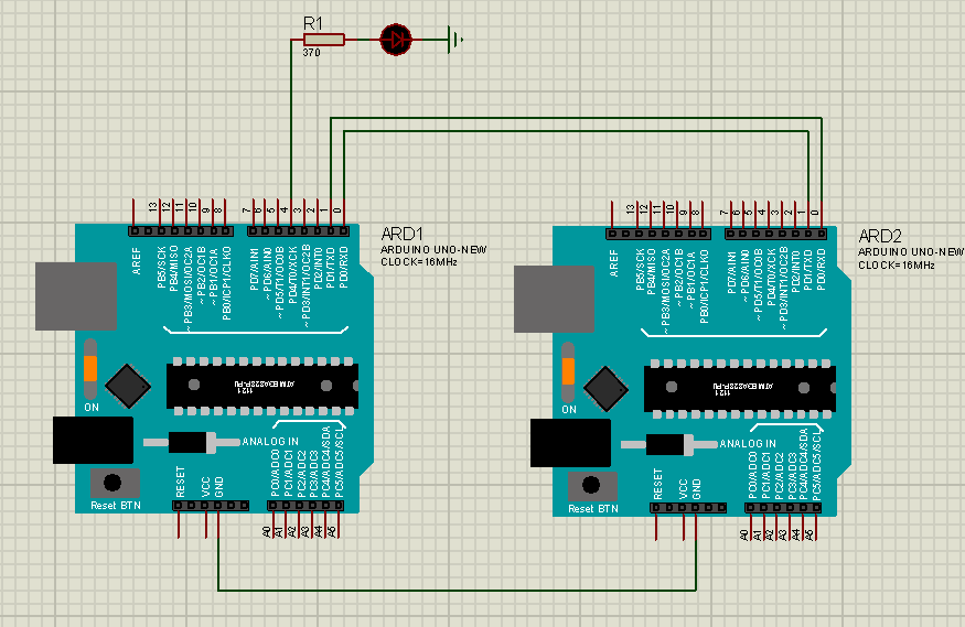 Arduino与proteus仿真实例 两个arduino串口通信仿真两个arduino串口通信例子 Csdn博客